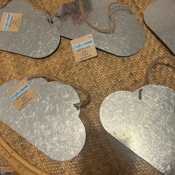 Wall Decor | Clouds Bundle Of 5 Metal Clouds Party Decorations | Poshmark